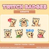 HUGE SET of 24 Bee Emotes, Halloween, Christmas Twitch, Discord ...