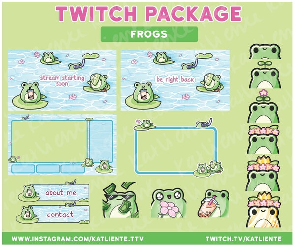 Stardew Valley Animated Stream Overlay Package for Twitch - Etsy Canada