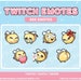 HUGE SET of 24 Bee Emotes, Halloween, Christmas - Twitch, Discord ...