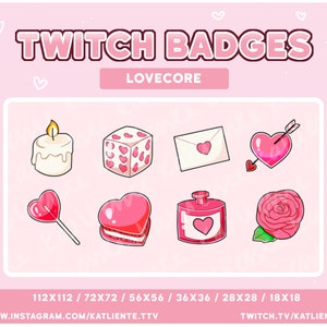 VTUBER FULL Package Animated Lofi Pink Love Core Valentines Twitch ...