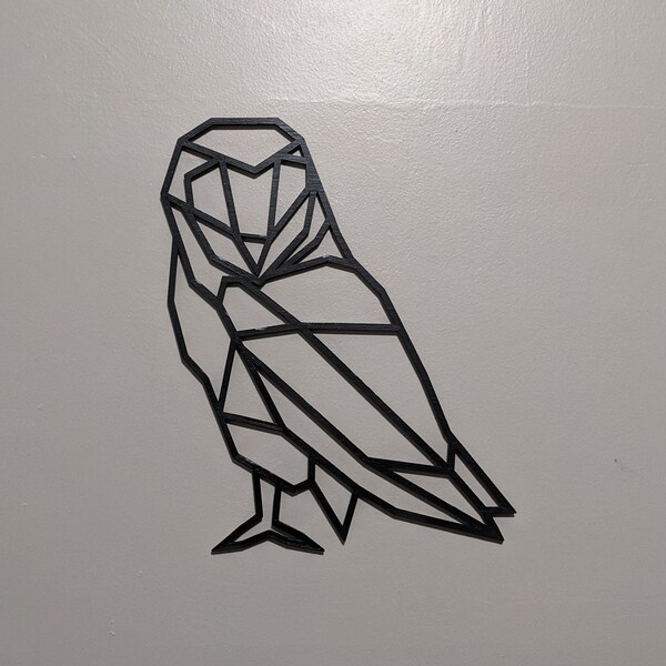 Geometric Owl - Etsy