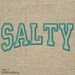 Salty Embroidery Design, Summer Embroidery Design, Instant Download - Etsy