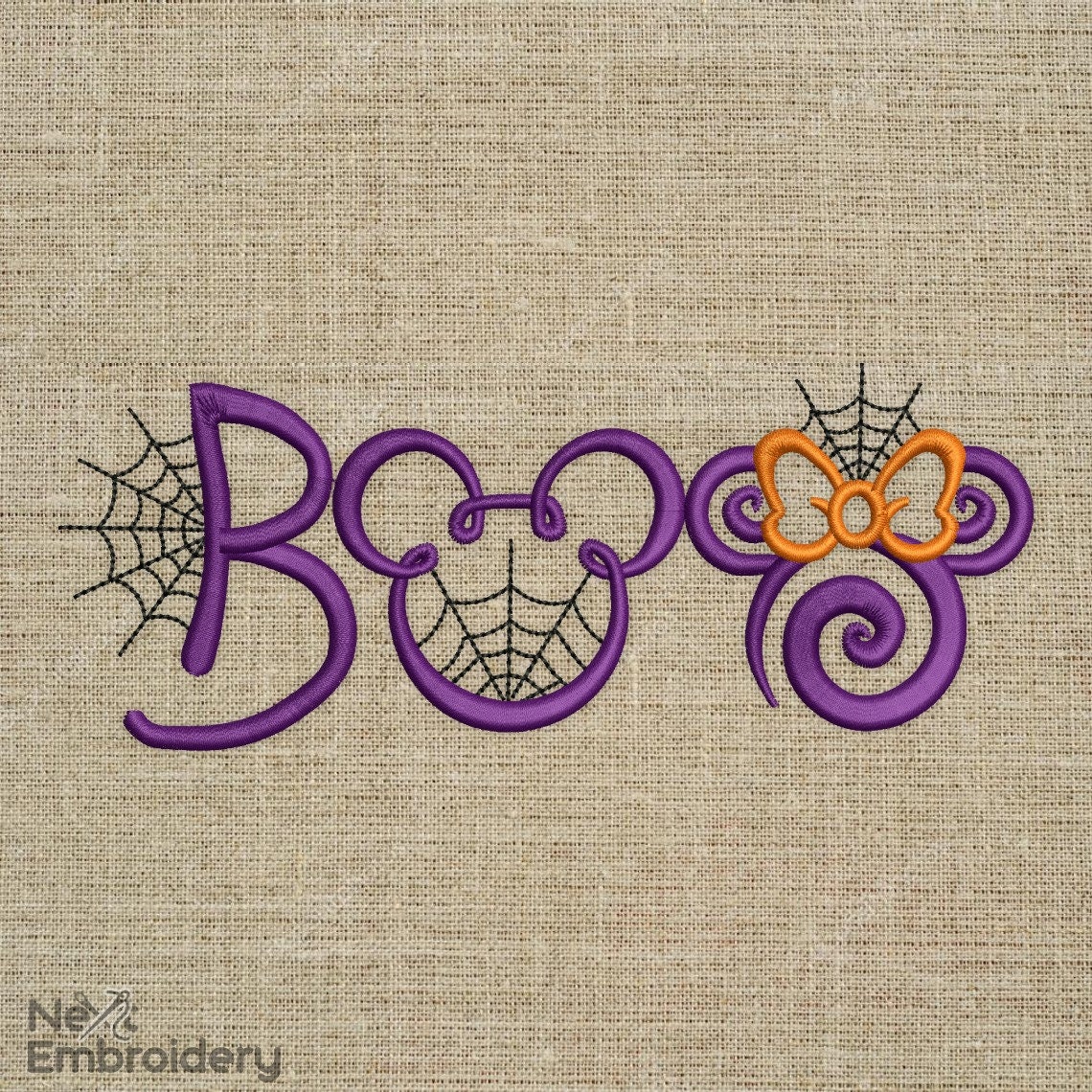 Halloween BOO Embroidery Design Boo Machine Embroidery - Etsy