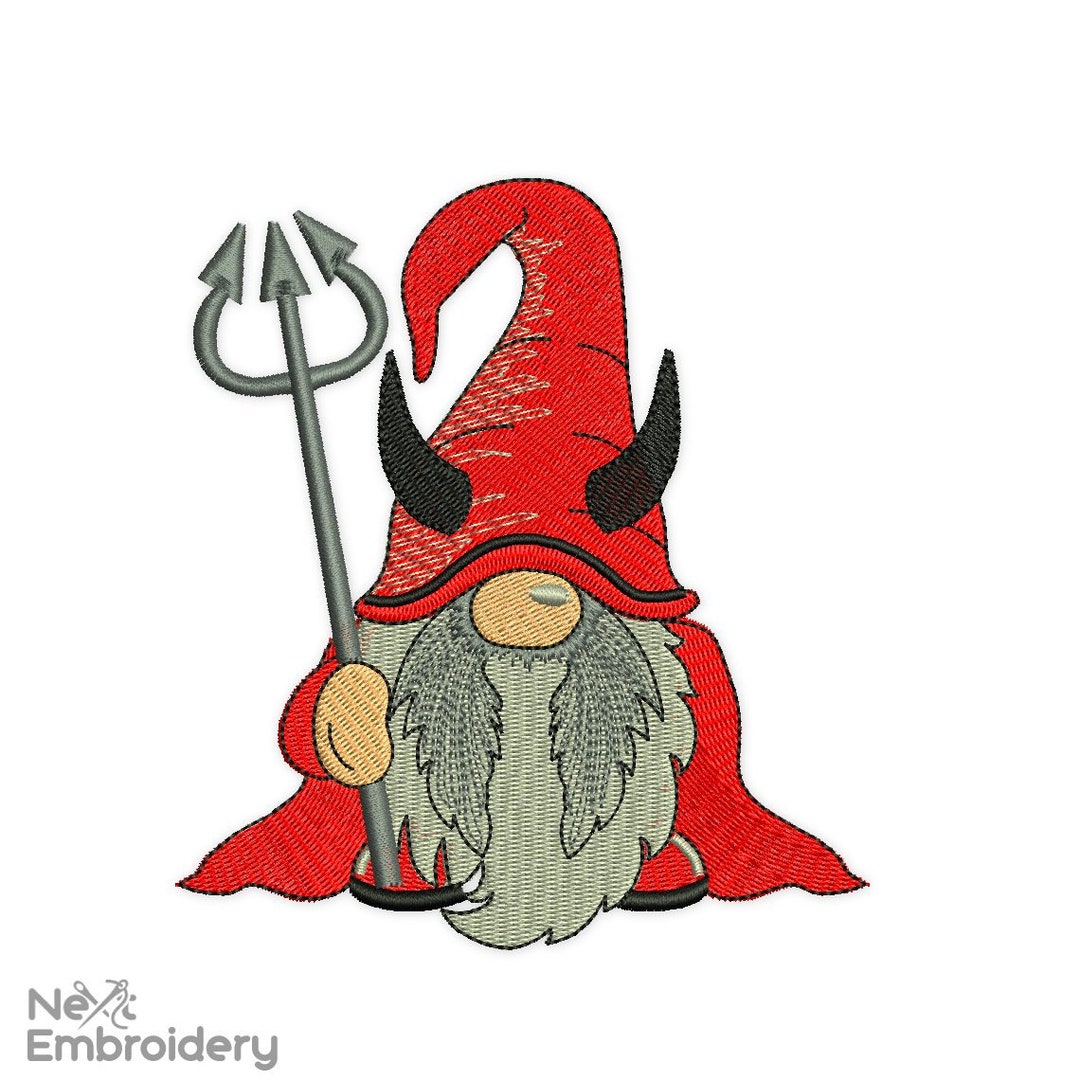Devil Embroidery Design at Keira Jeanneret blog