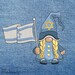 Israel Girl Gnome Embroidery Designs, Jewish Star Embroidery Designs ...