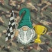 Racer Gnome Embroidery Design, Racing Embroidery Design, Trophy Cup ...