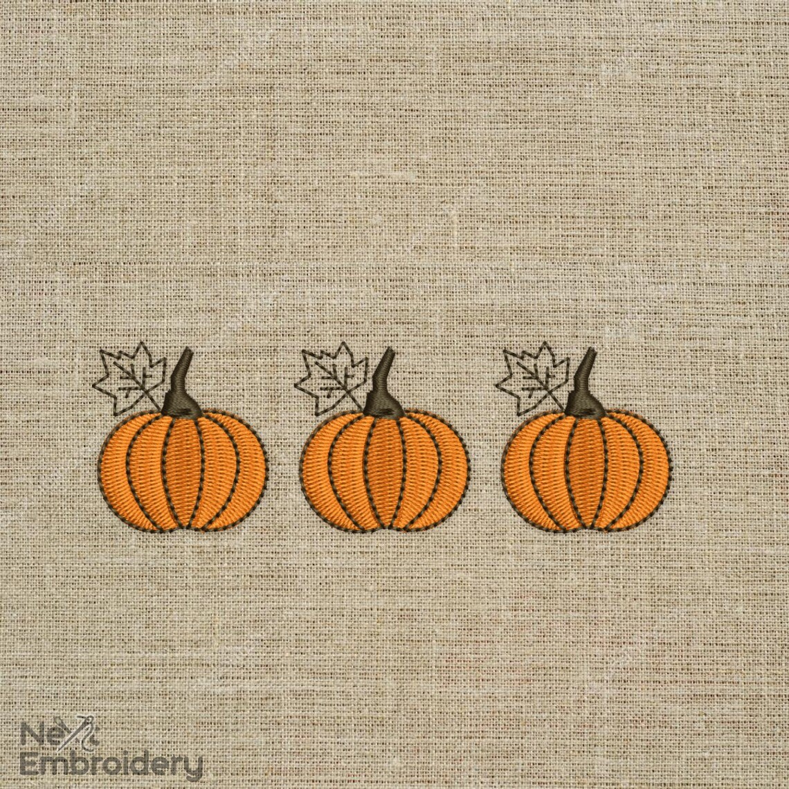 Mini Pumpkins Embroidery Design Fall Embroidery Designs - Etsy