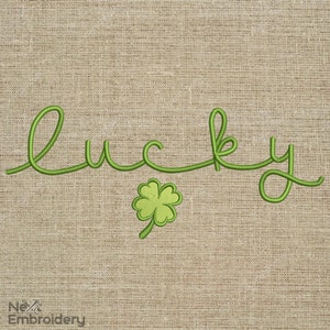 Lucky Embroidery Designs, St Patricks Day Lucky Holiday Embroidery ...
