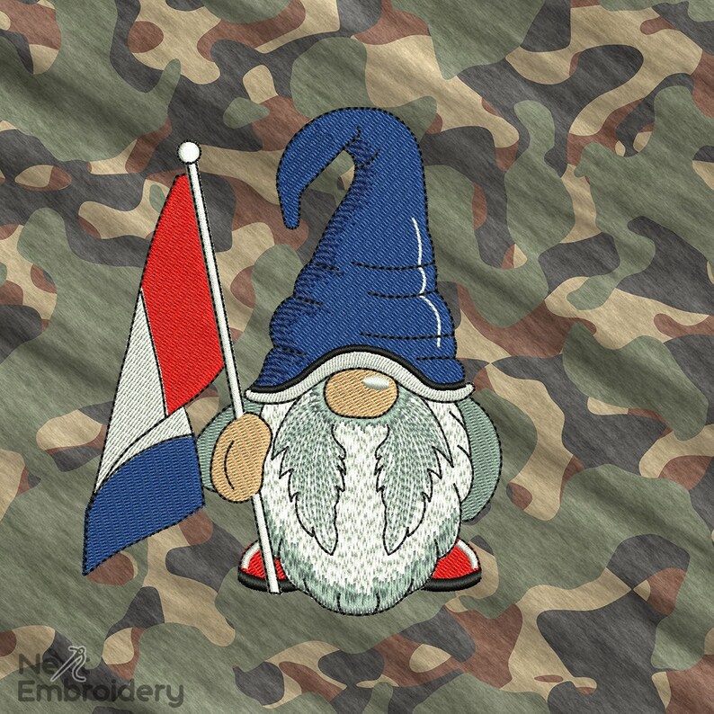 France Gnome Embroidery Design, French Machine Embroidery Designs ...