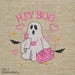 Hey Boo Ghost Embroidery Design. Halloween Ghost Embroidery Design, Boo ...