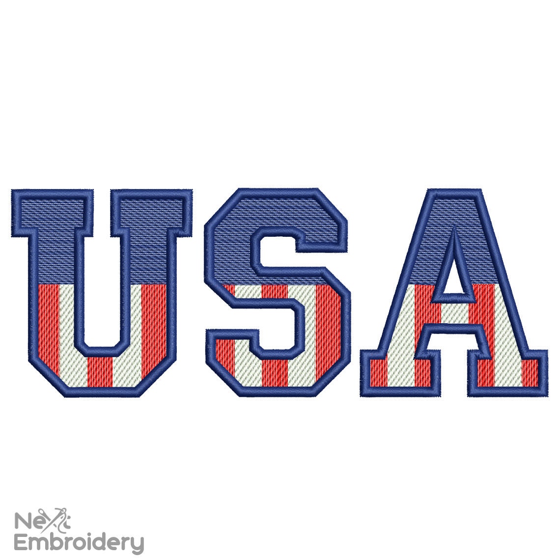 USA Embroidery Designs USA Patriotic Embroidery Designs - Etsy