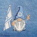 Israel Gnome Embroidery Designs, Jewish Star Embroidery Designs ...