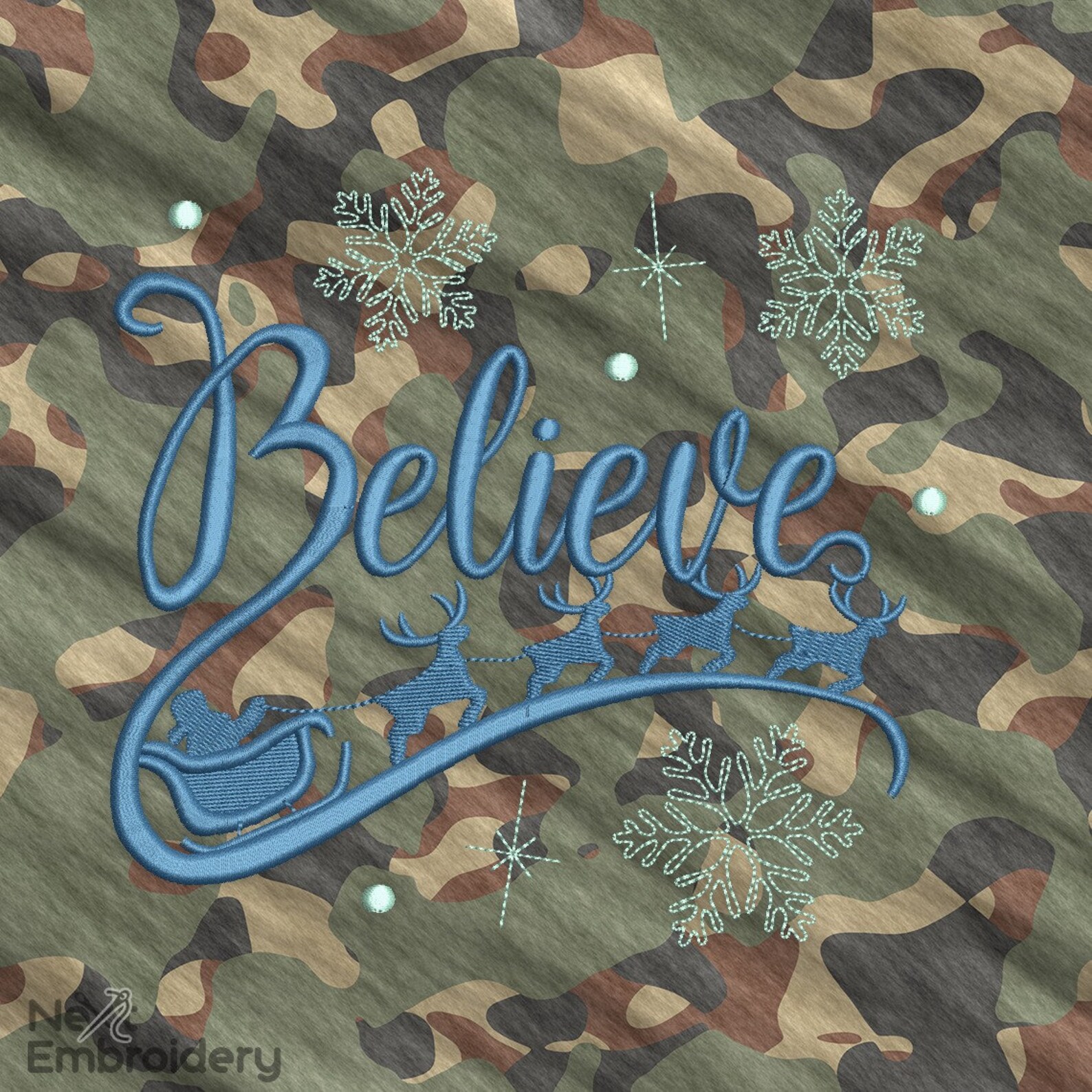Christmas Believe Embroidery Designs, Believe in the Magic Christmas ...