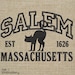 Salem Massachusetts Embroidery Design. Instant Download - Etsy