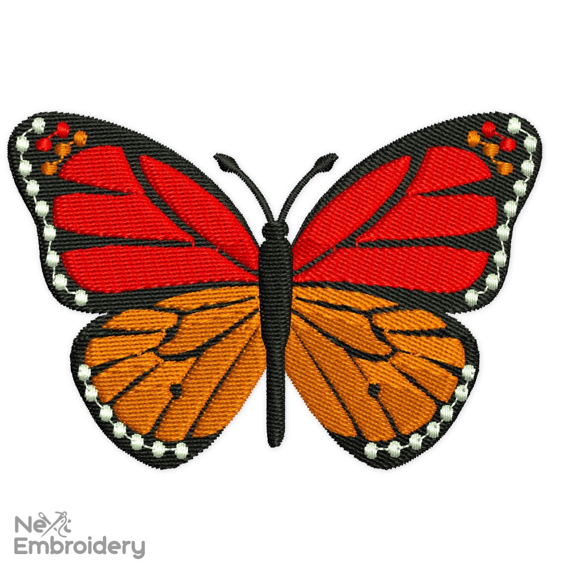 Butterfly Embroidery Design Spring Embroidery Designs Insect - Etsy