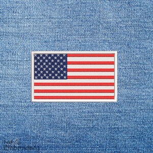 Mini America Flag Embroidery Designs, USA Patriotic Embroidery Designs ...