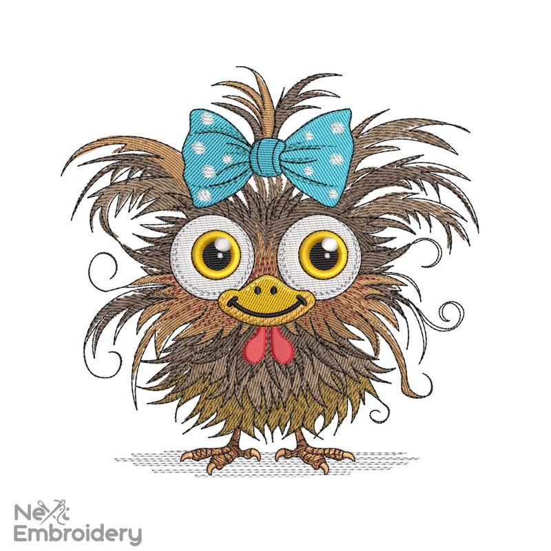 Chicken Embroidery - Etsy