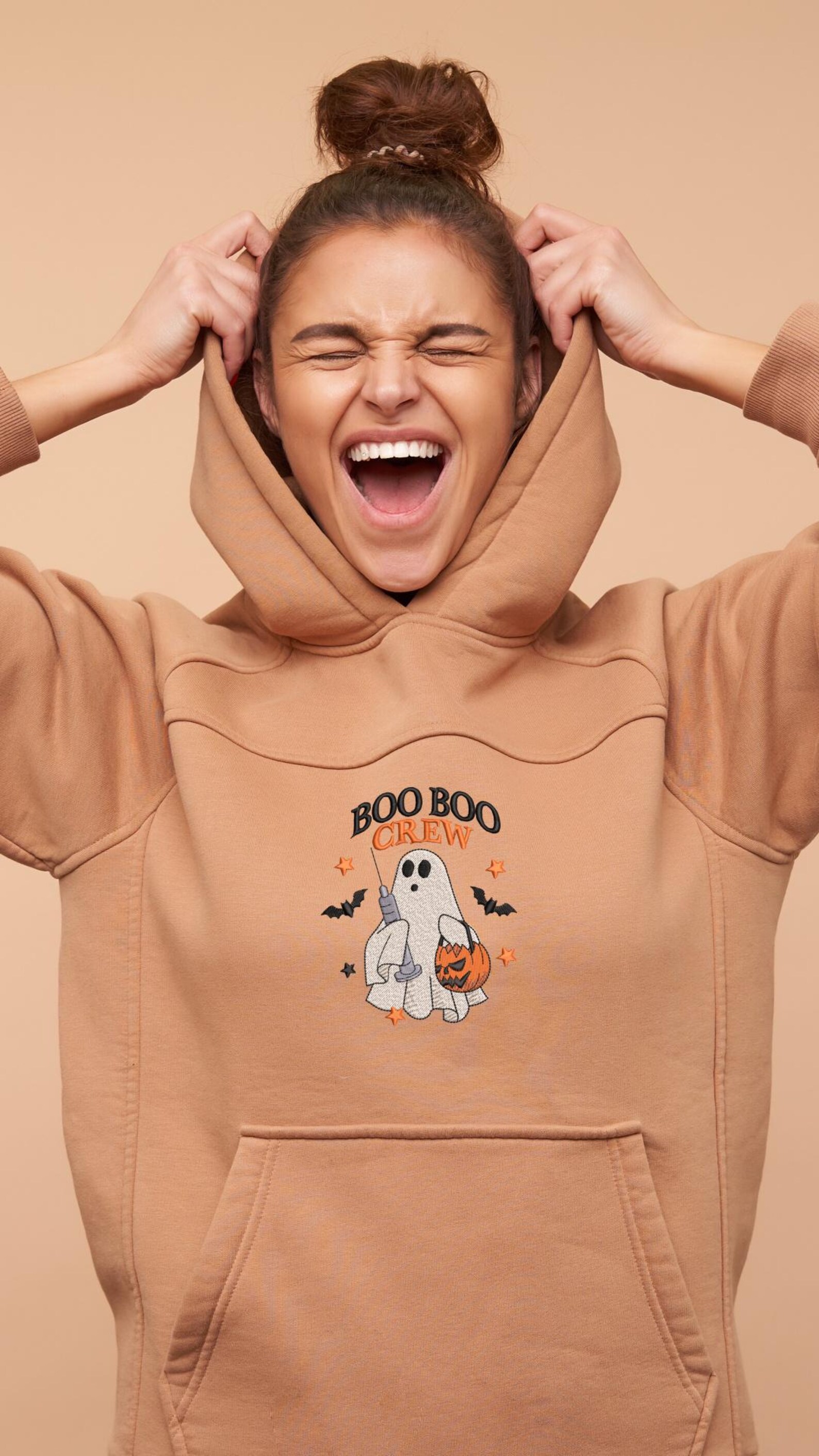 Boo Boo Crew Embroidery Design. Halloween Ghost Embroidery Design, Boo ...