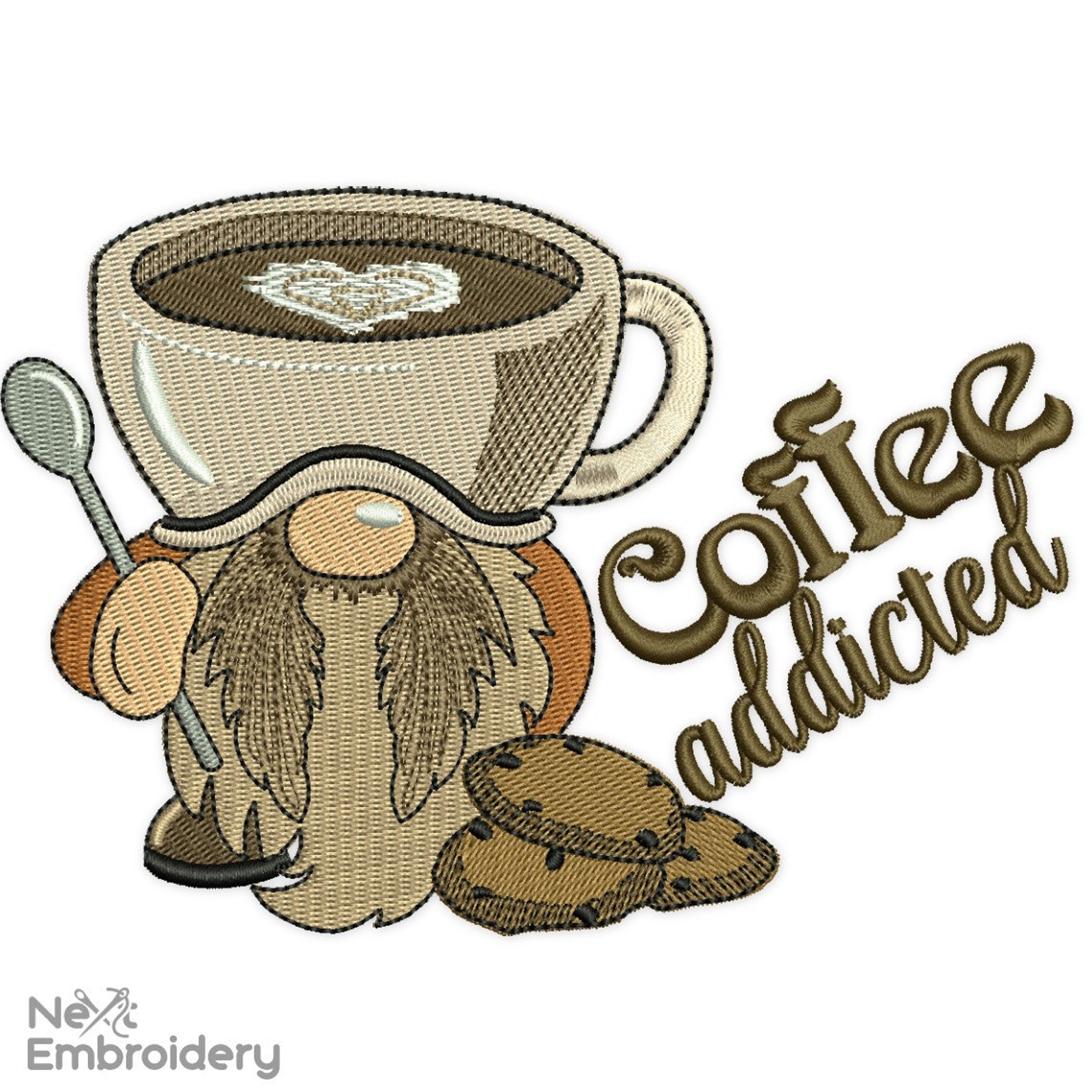 Coffee Bundle Embroidery Design Coffee Lover Embroidery - Etsy