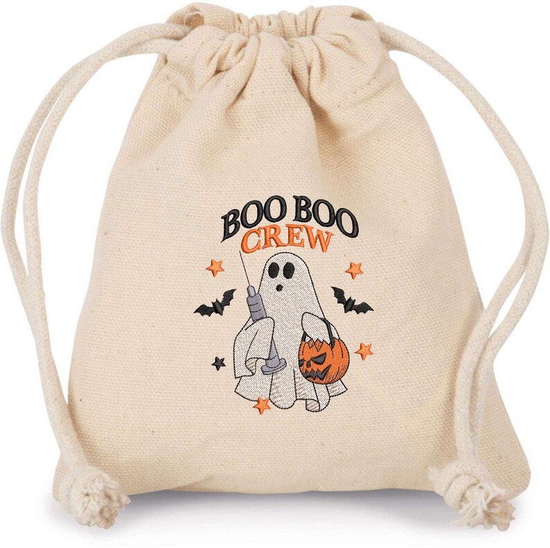 Boo Boo Crew Embroidery Design. Halloween Ghost Embroidery Design, Boo ...