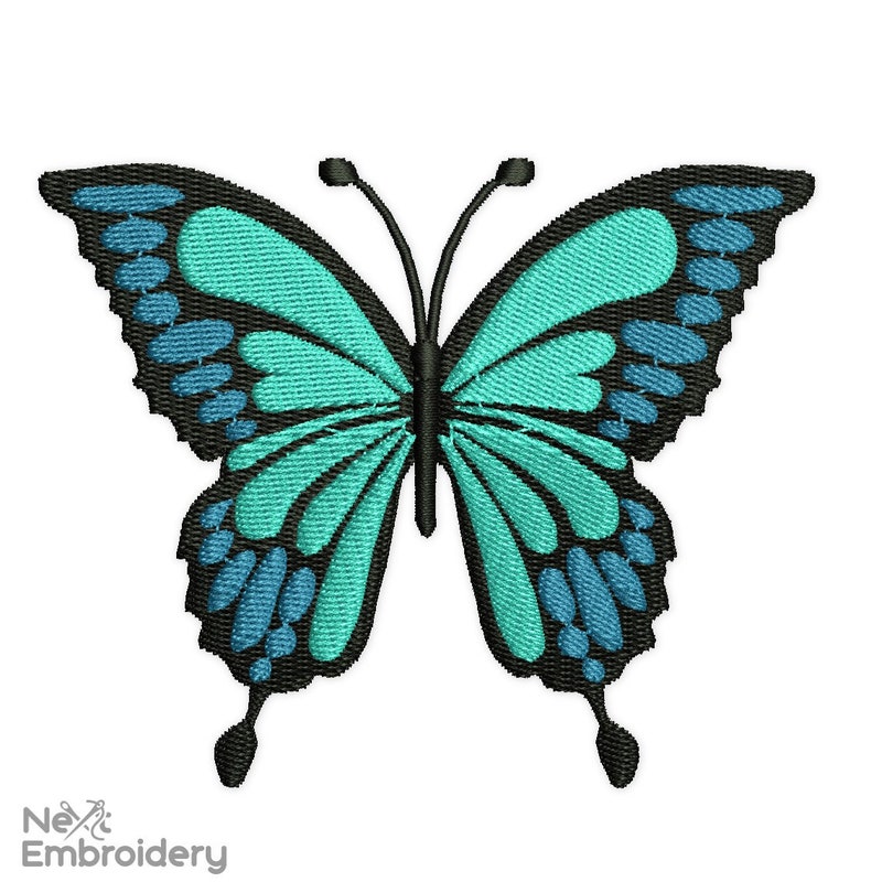 Butterfly Embroidery - Etsy