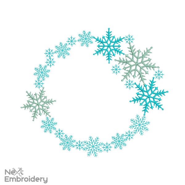 Snowflake Embroidery - Etsy