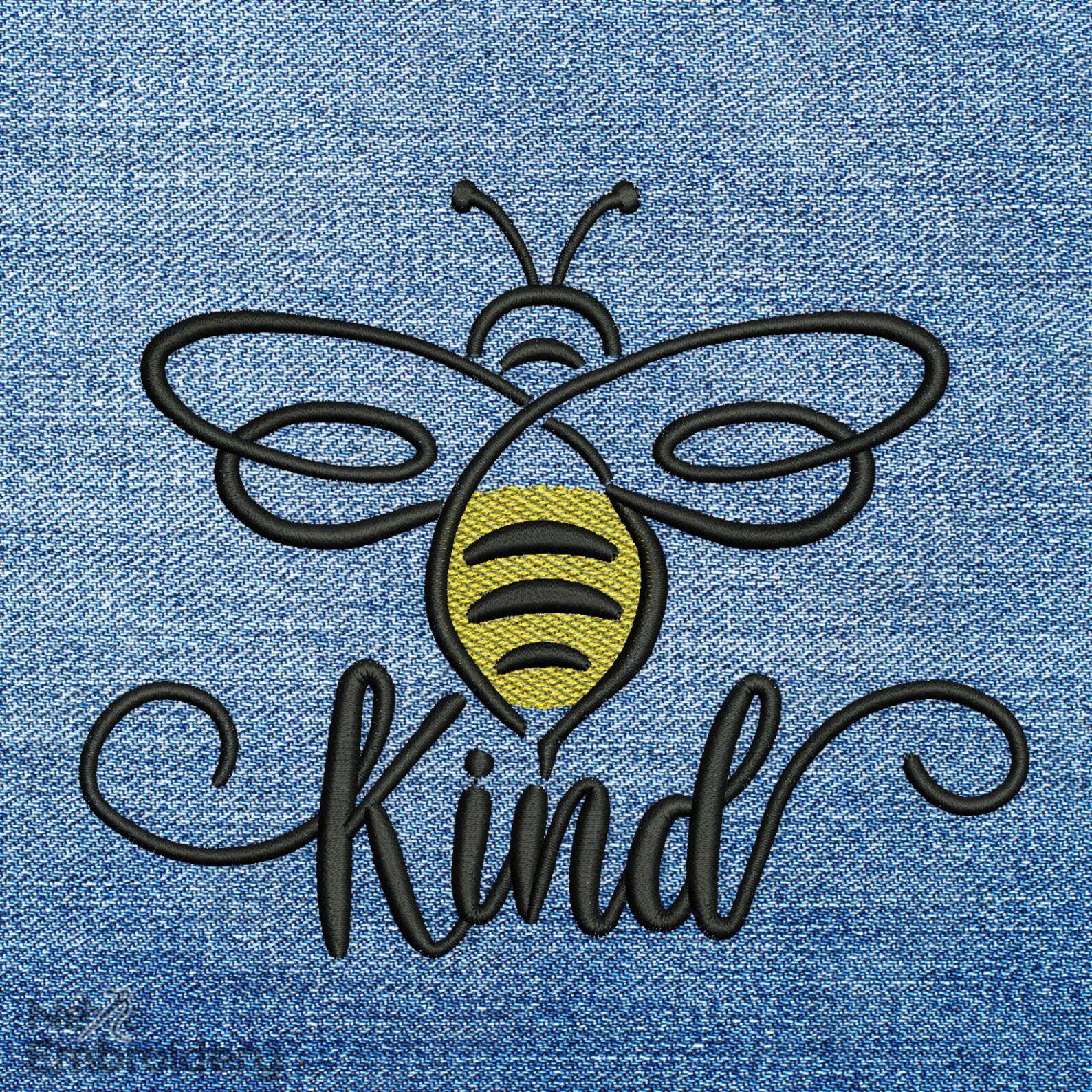 Bee Kind Embroidery Design. Instant Download - Etsy