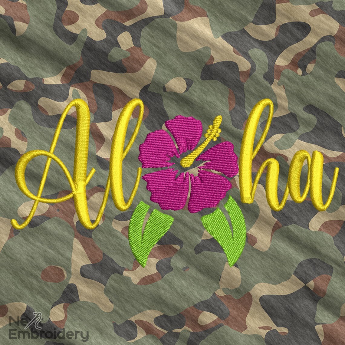 Aloha Embroidery Design, Summer Embroidery Design, Instant Download - Etsy