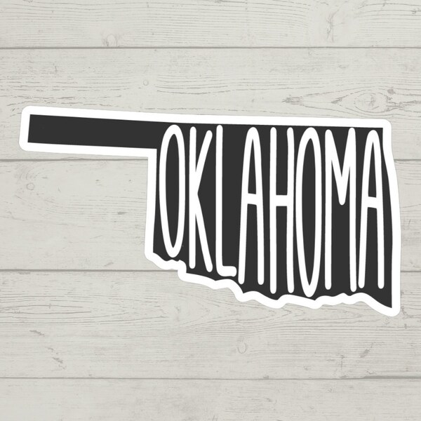 Oklahoma Sticker - Etsy