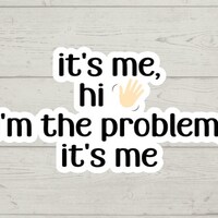 Call Me Hot Not Pretty Sticker | Typography Sticker | Attitude Sticker ...