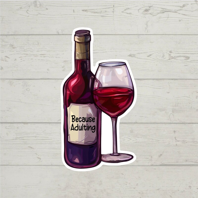 Wine Glass Stickers - Etsy