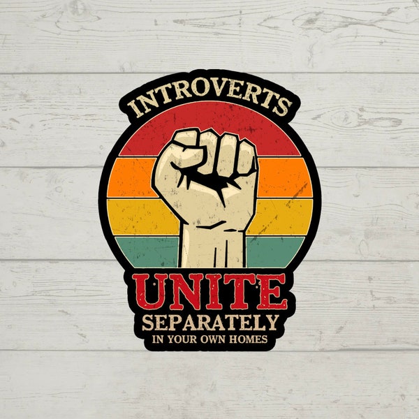 Introverts Unite - Etsy