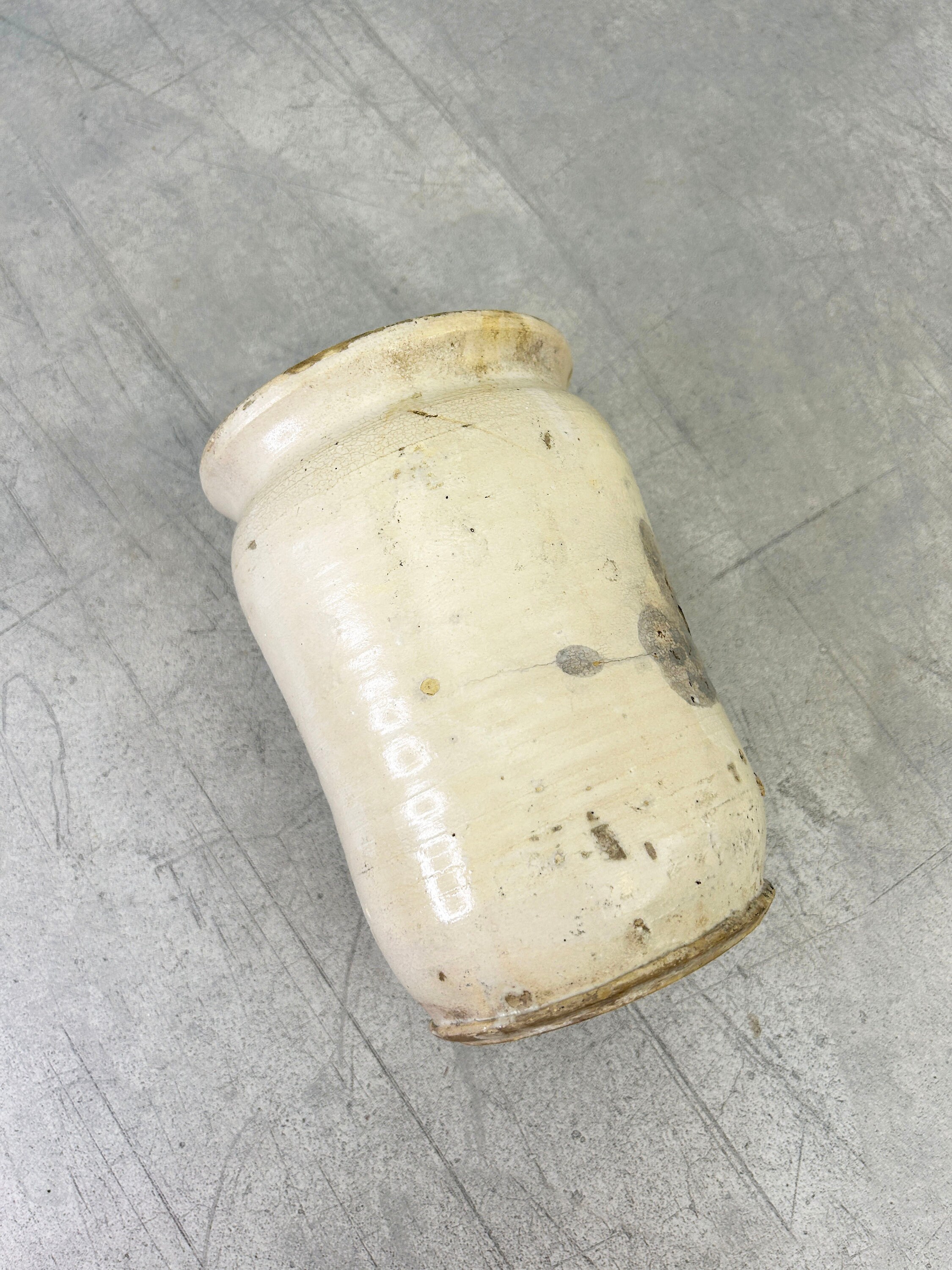 Antique Rustic Pharmacy Vase - Etsy