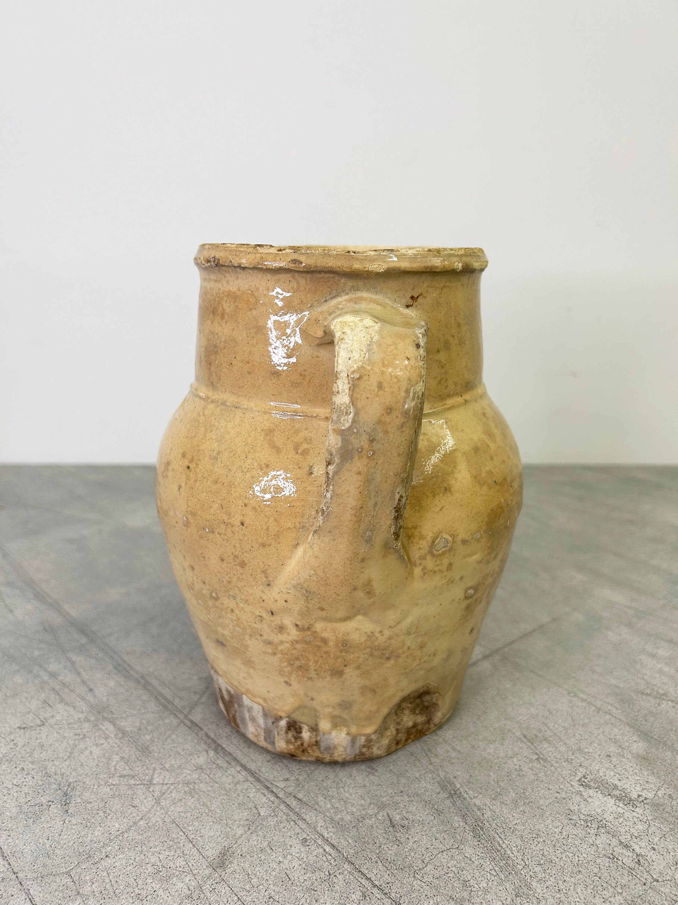 Large Antique Mustard Tree of Life Pot - Etsy