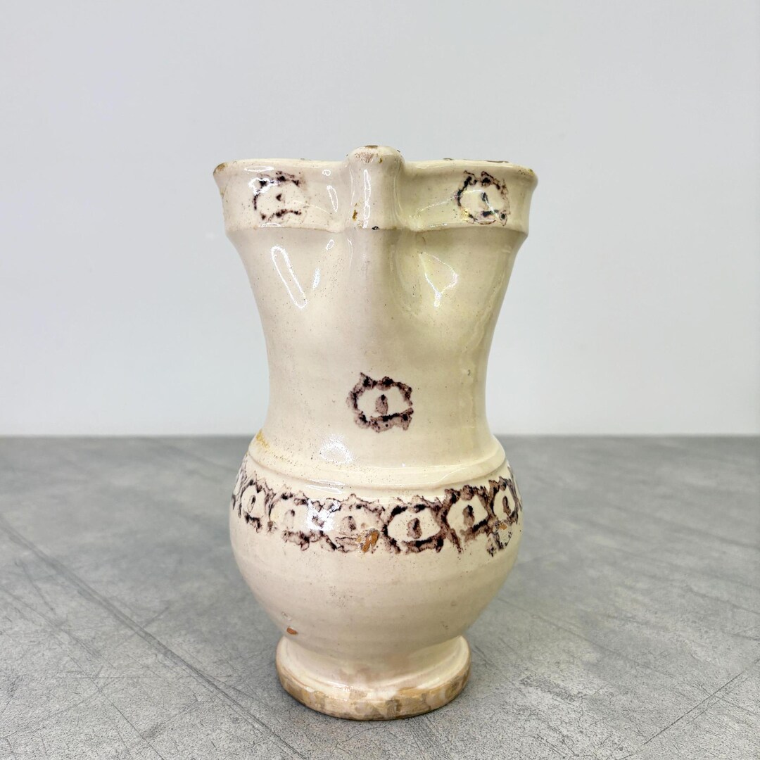 Antique Hand Painted 'evil Eye' Jug - Etsy