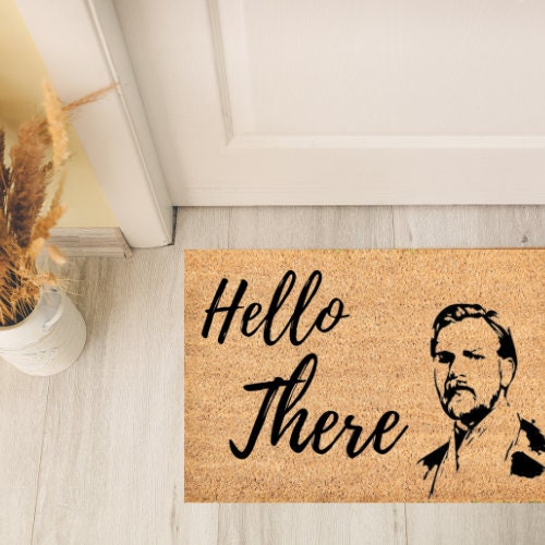 Star Wars Hello There Lightsaber Door Mat Star Wars Lovers - Etsy