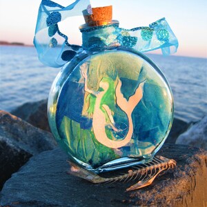 Mermaid Light, Mermaid Night Light, Mermaid Lantern, Little Mermaid ...