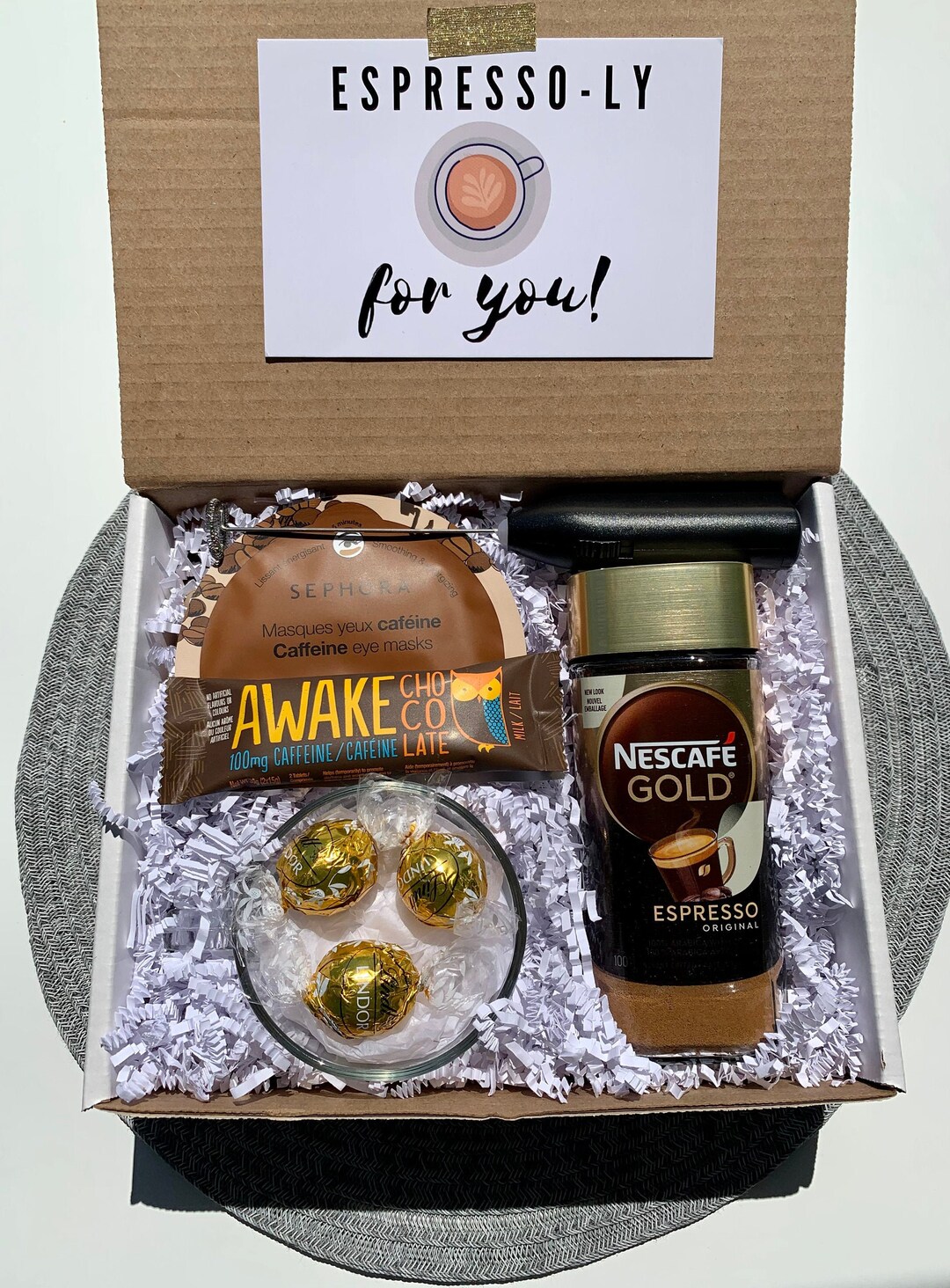 Coffee Gift Box, Espresso Gift Set, Coffee Lover Relaxation Box ...
