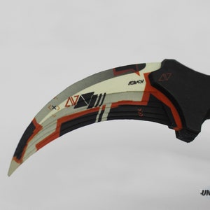 Paper Karambit (asiimov Skin) Downloadable Template - Etsy