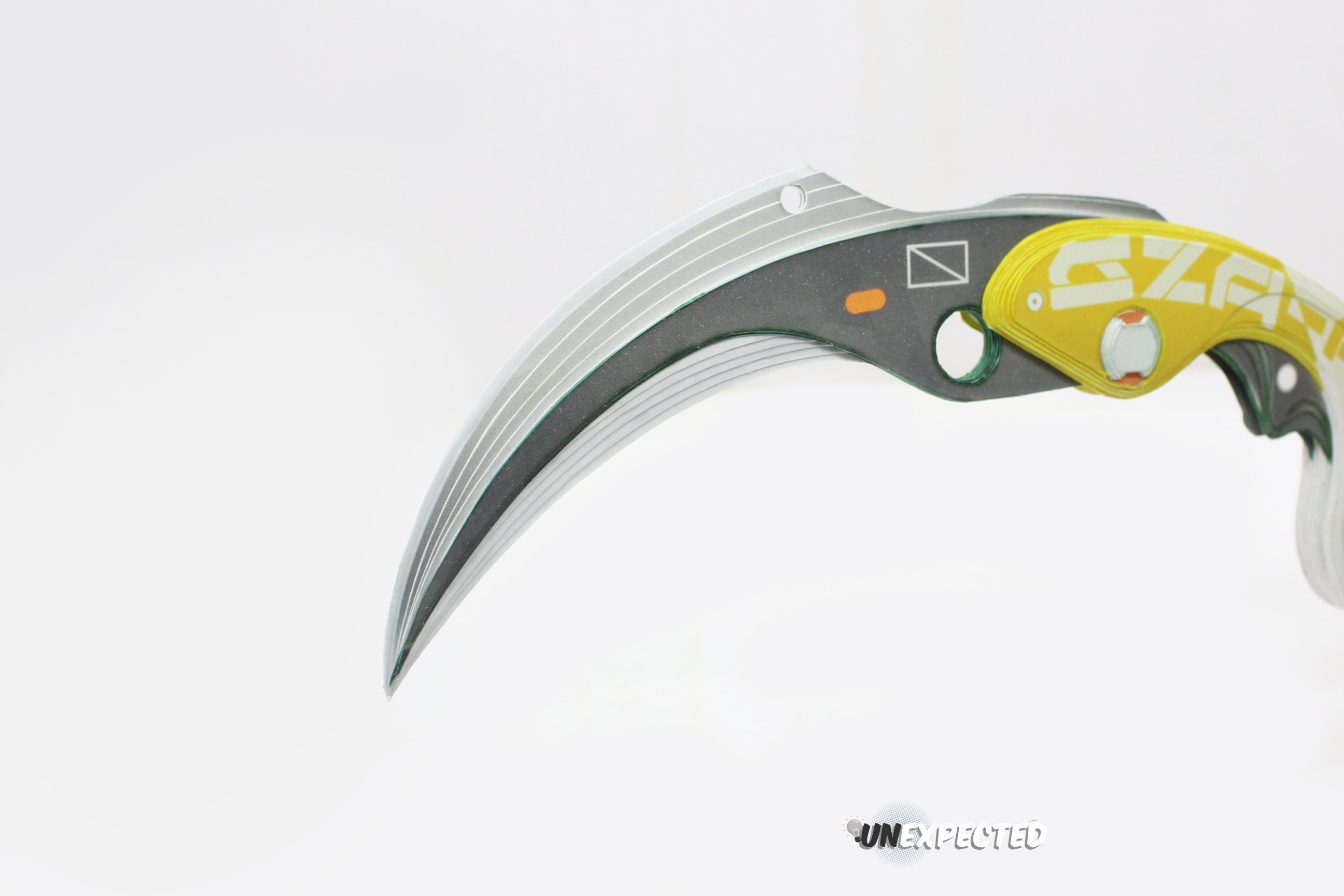 Paper Valorant Velocity Karambit (Y) - Etsy