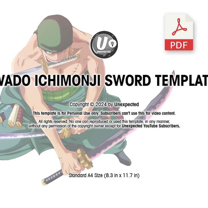 Printable Sword Template - Etsy