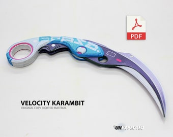 Valorant Knife Handheld Model Velocity Reaver Prime Champions Karambit ...