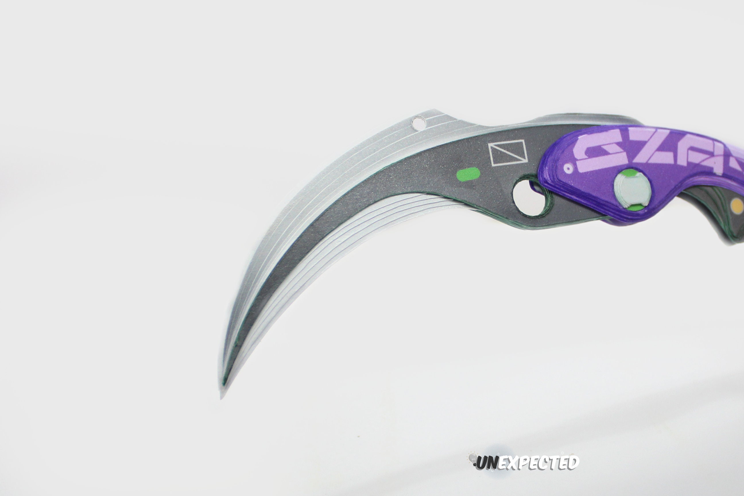 Paper Valorant Velocity Karambit (P) - Etsy