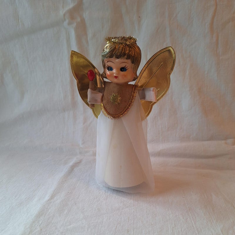 Vintage Angel Tree Topper - Etsy
