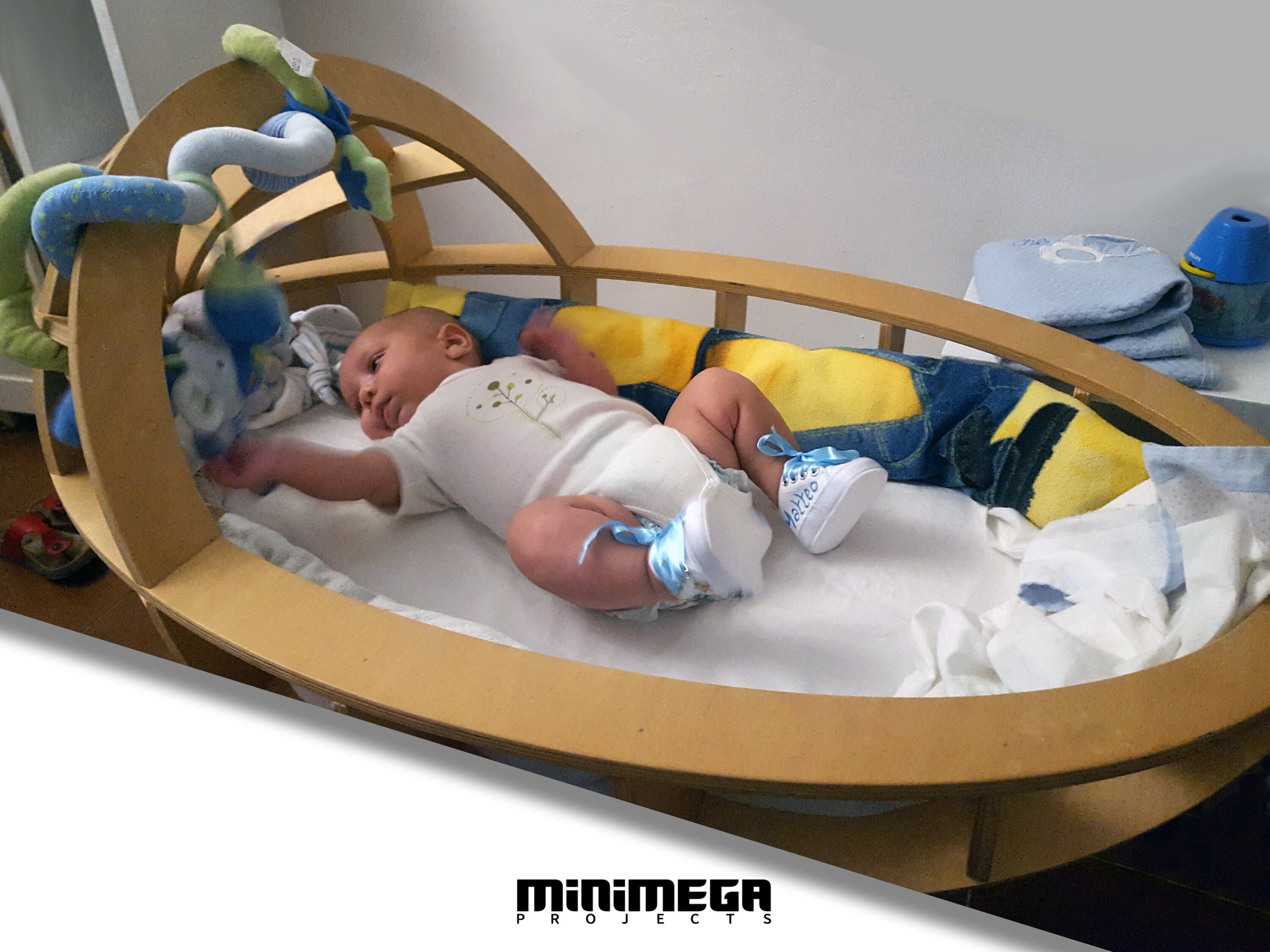 BABY CRADLE, Cnc File, Diy Cradle, Crib Cnc File, Baby Bed and Light ...