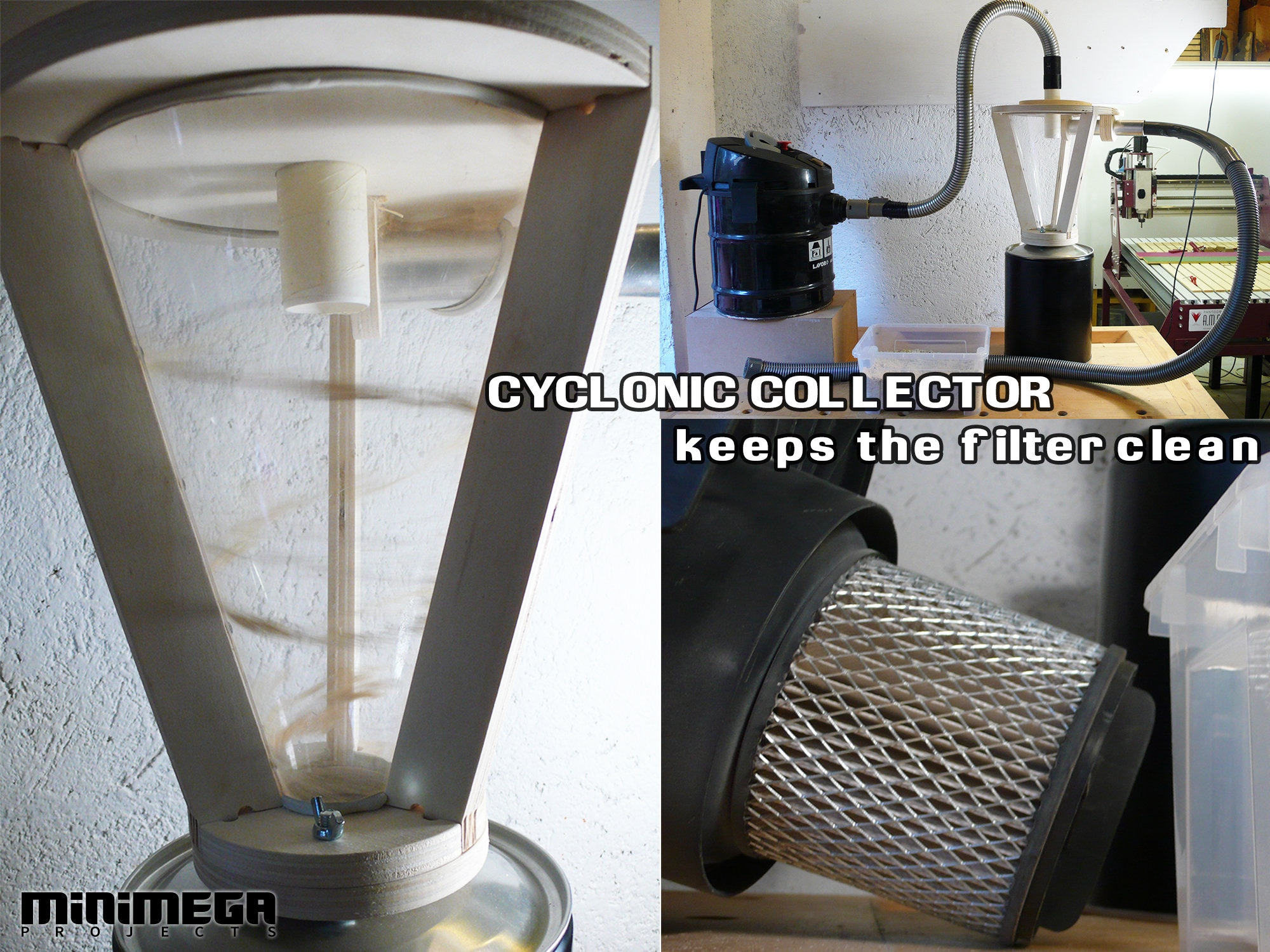 CYCLONIC DUST COLLECTOR, Cyclone Separator Cnc, Dust Collector File ...