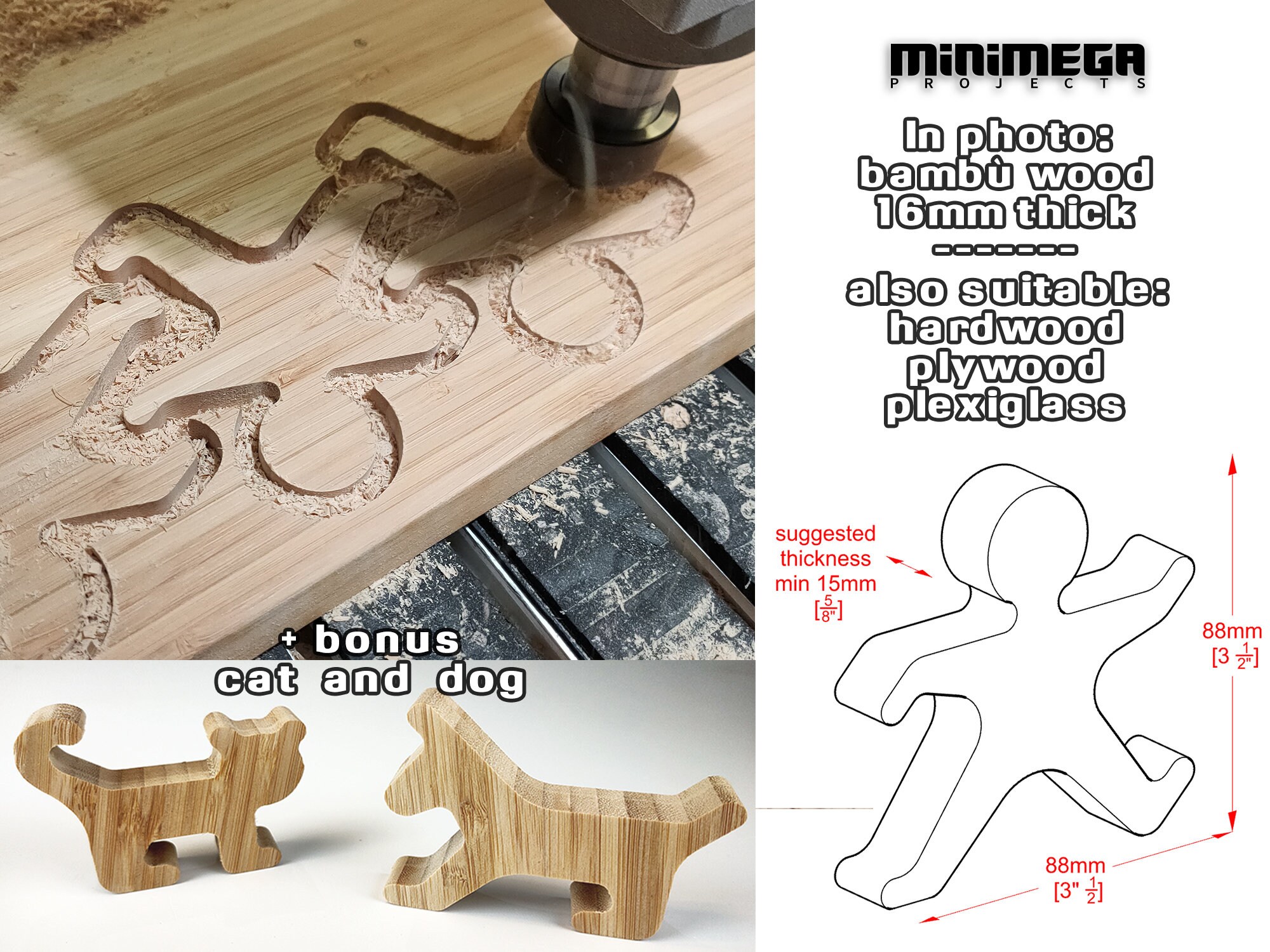 BALANCE GAME Wood Stacking, Cnc Cutting Files, Laser Files, Balance Toy ...