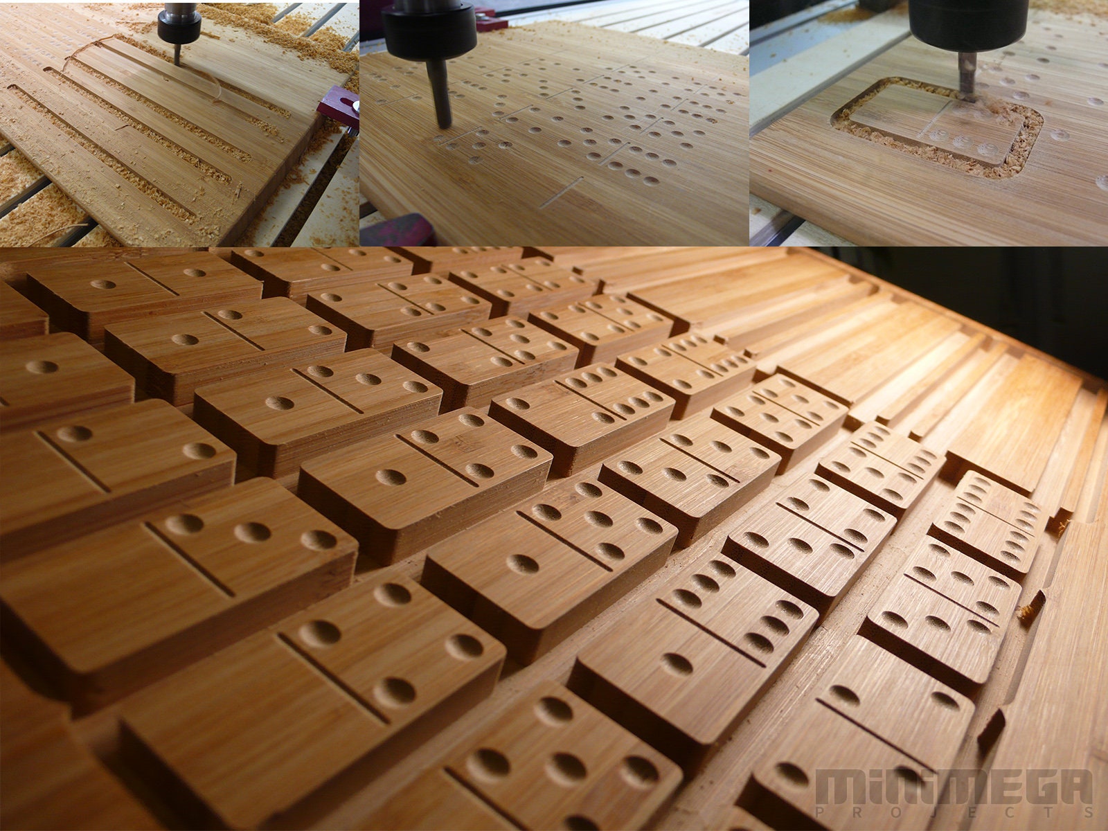DOMINO - Wood Gameboard, Cnc Dominoes, Router File Domino, Laser File ...