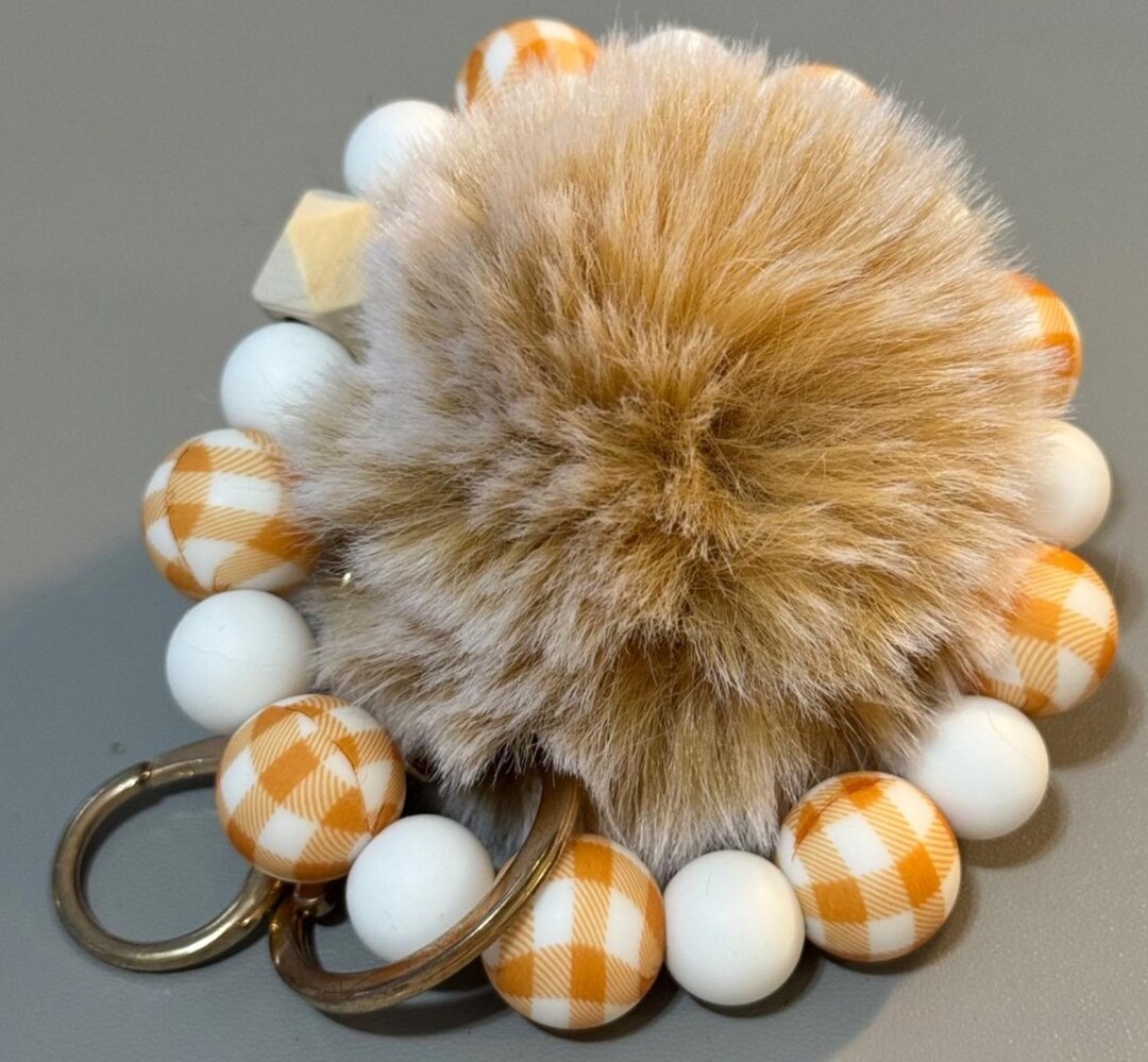 Puff Ball Silicone Bead Wristlets - Etsy