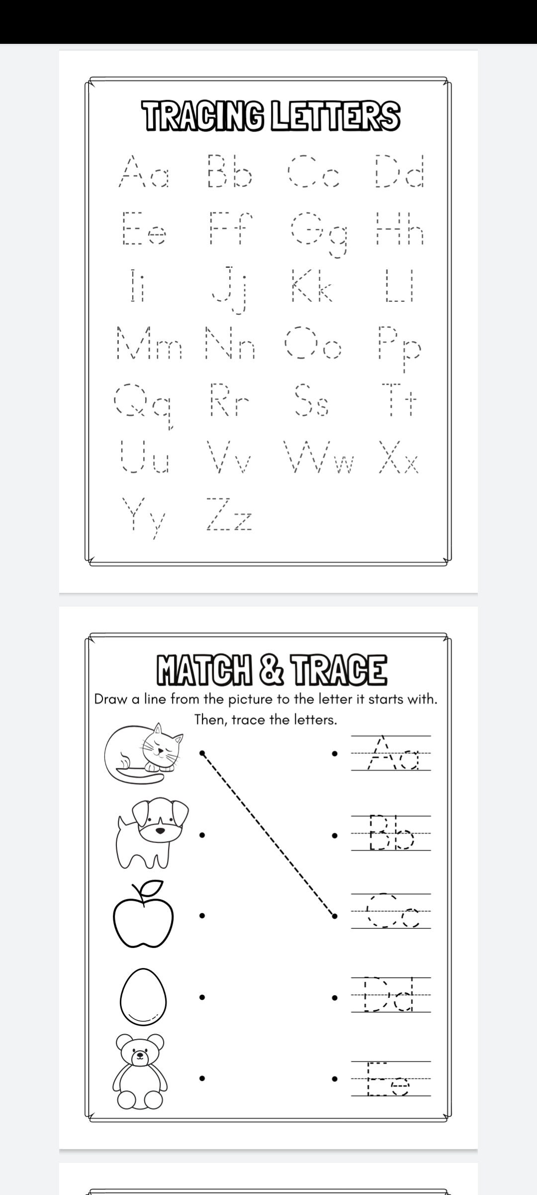 ABC Drawing for Kids - Etsy